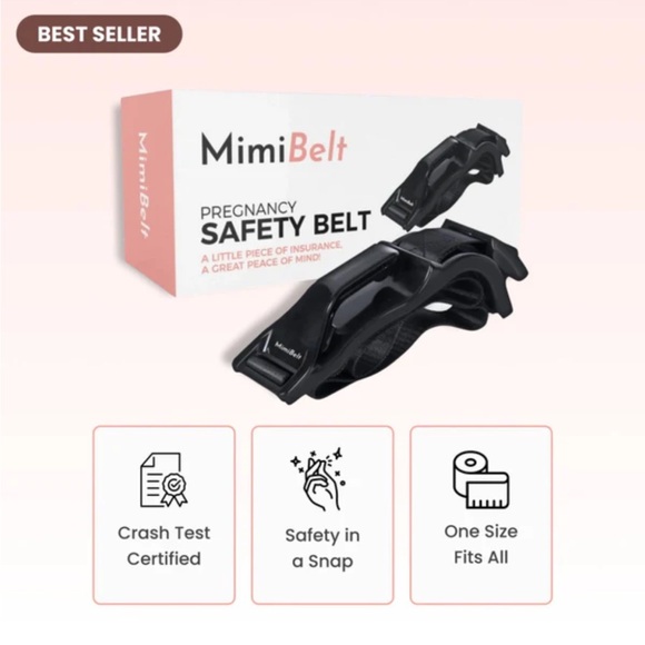 Mimi | Accessories | Mimi Belt Black Pregnancy Safety Belt | Poshmark